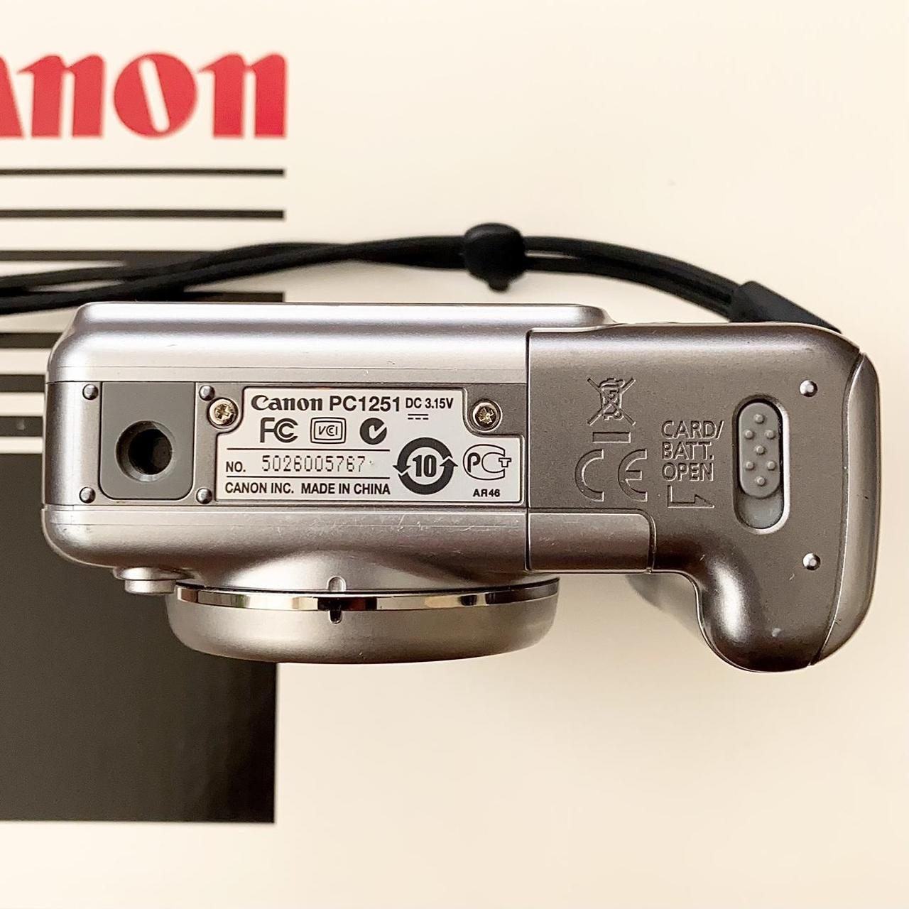 Canon Grey and White Cameras-and-accessories | Depop