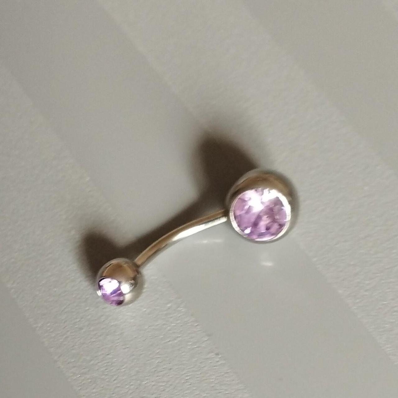 Stainless steel Belly button piercing Brand New £4... - Depop