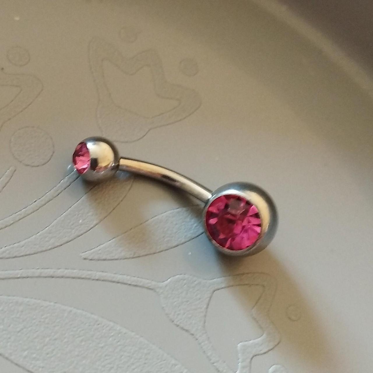 Stainless steel Belly button piercing Brand New £4... - Depop