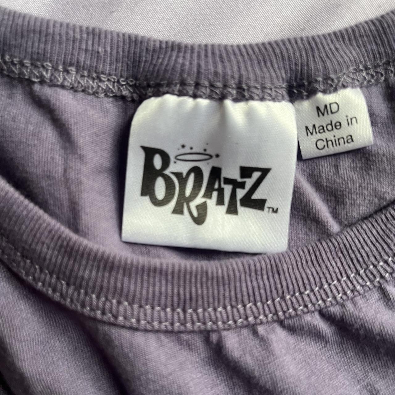 Authentic Bratz bedazzled cropped tank top ♱... - Depop