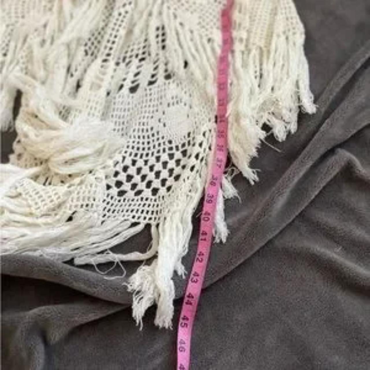 Spell crochet fringe cardigan duster boho #spell... - Depop