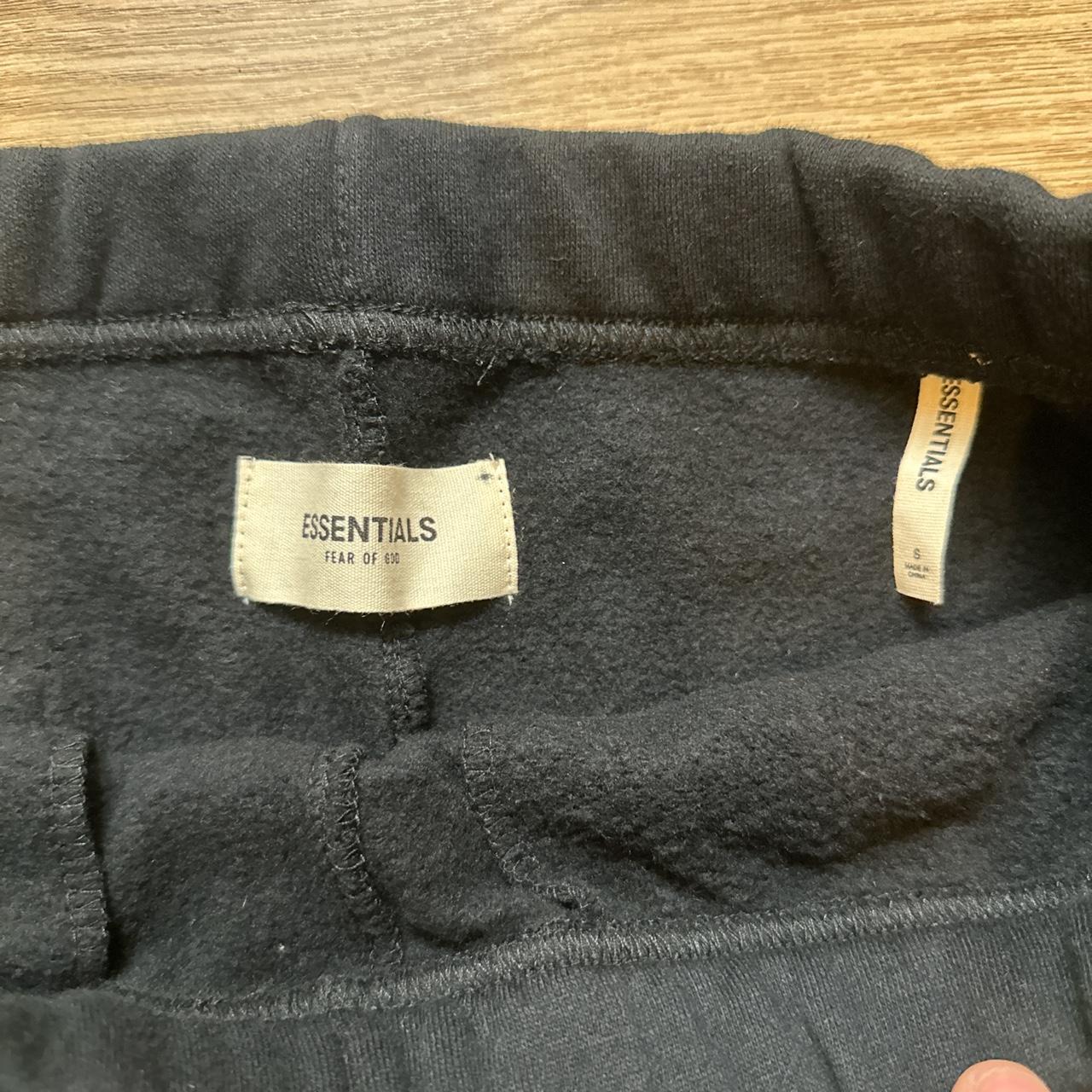 Essentials black sweatpants First essentials piece... | Depop