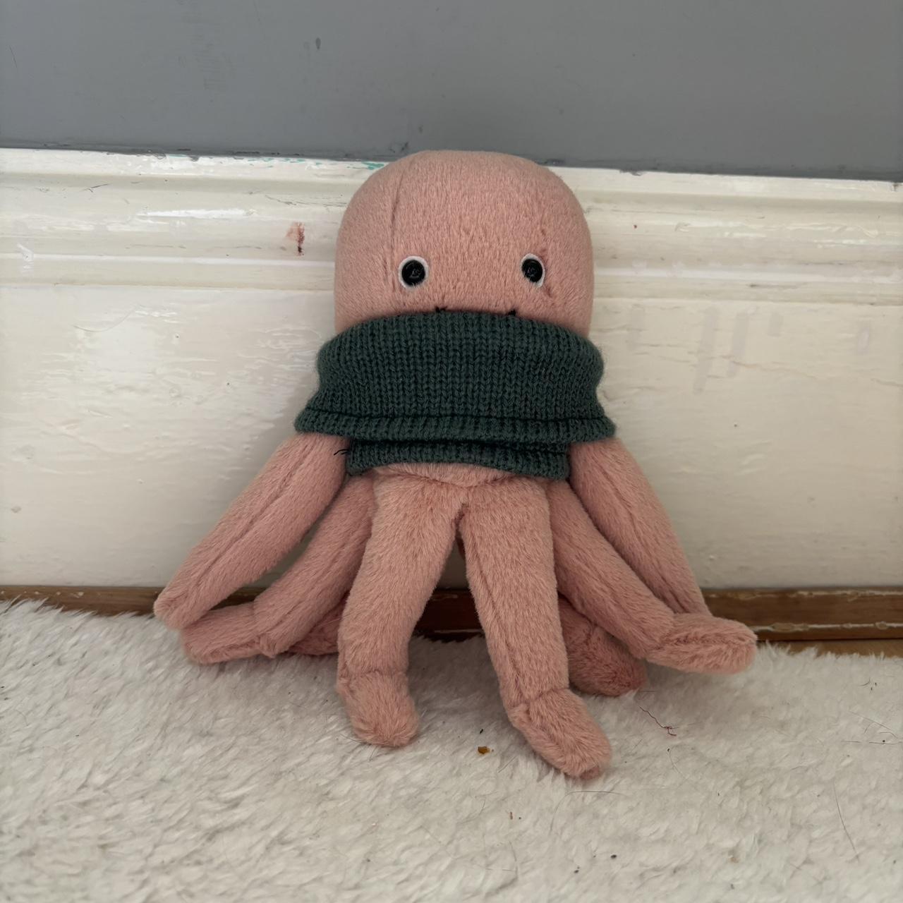 octopus wearing jumper jellycat - Depop