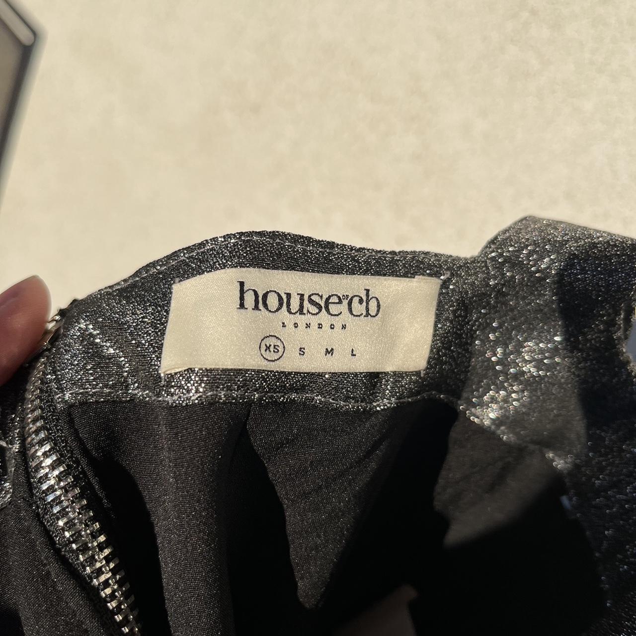 House of Cb silver corset, never worn but tags were... - Depop