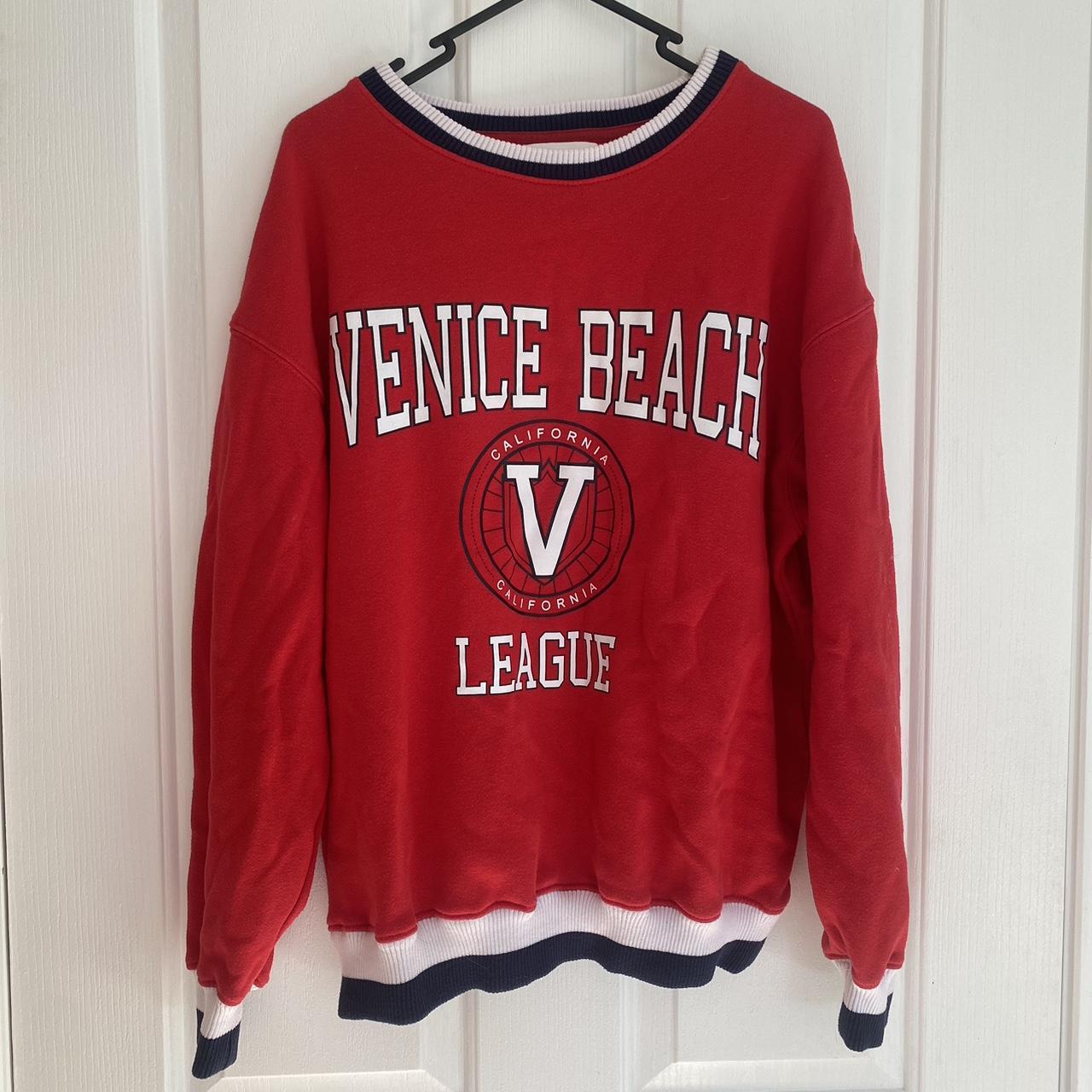 SMALL/MEDIUM red supré jumper / sweatshirt/... - Depop