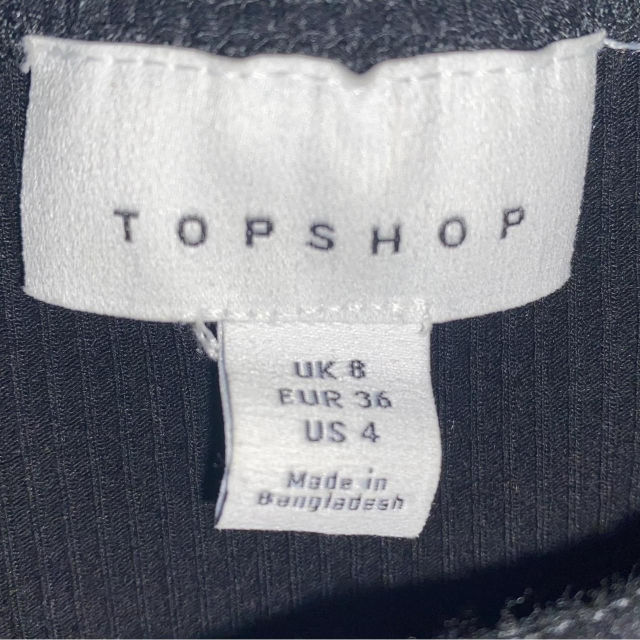TopShop black bodysuit. Worn a couple times and... - Depop