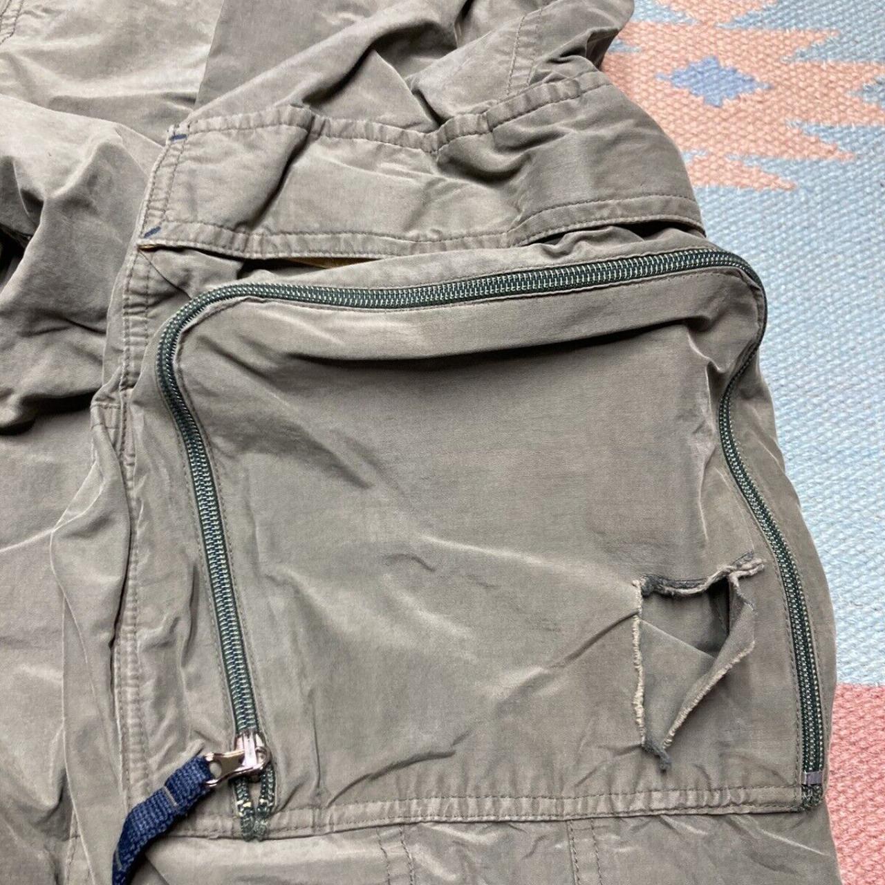 Vintage sideout Cargo utility Pants 36x31 Tech Rave... - Depop