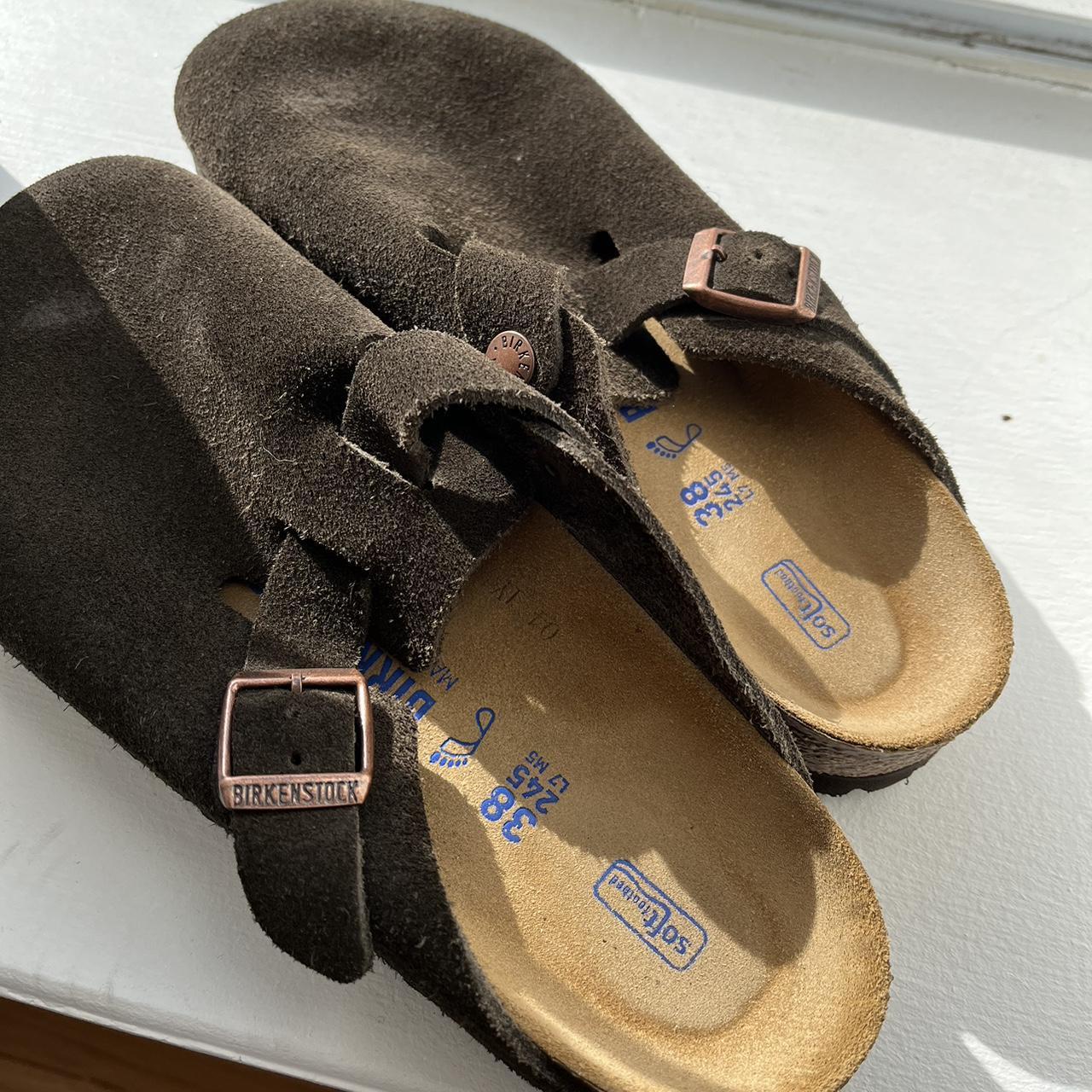 Birkenstock Women's Brown Clogs | Depop