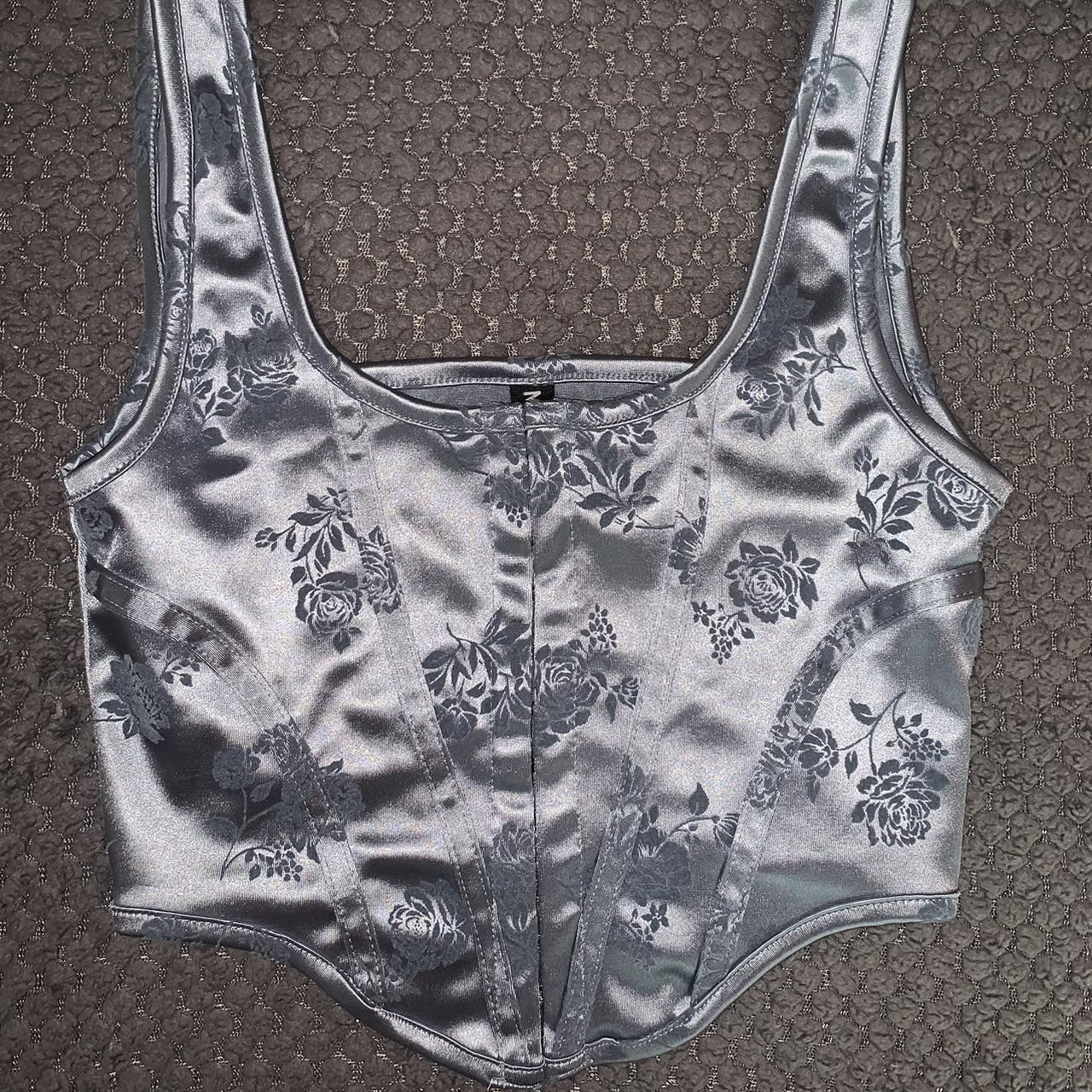 Motel rocks corset crop top - Depop