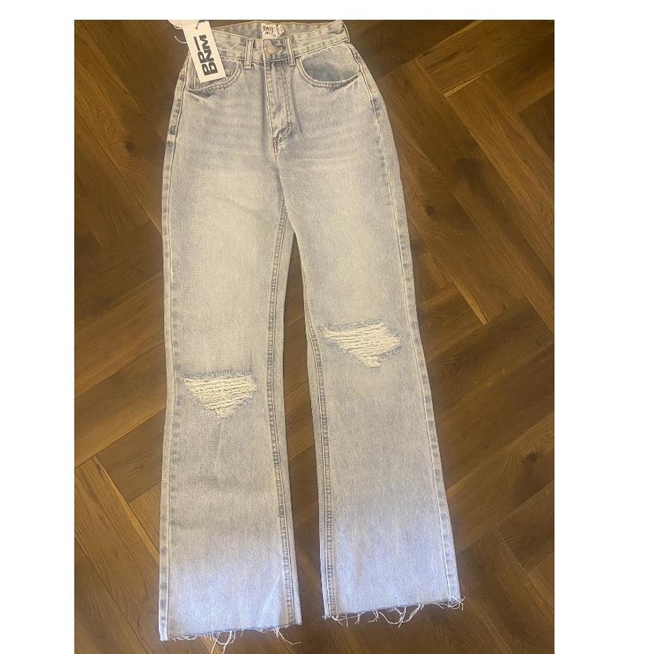 Princess Polly monaco denim jeans Light wash,... - Depop
