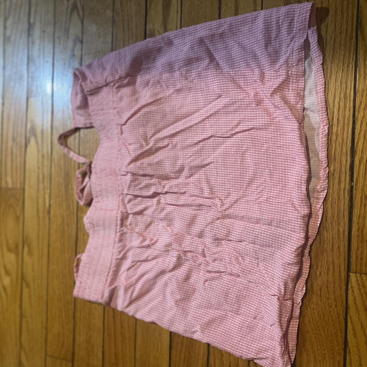 Pink Michigan tank - Depop