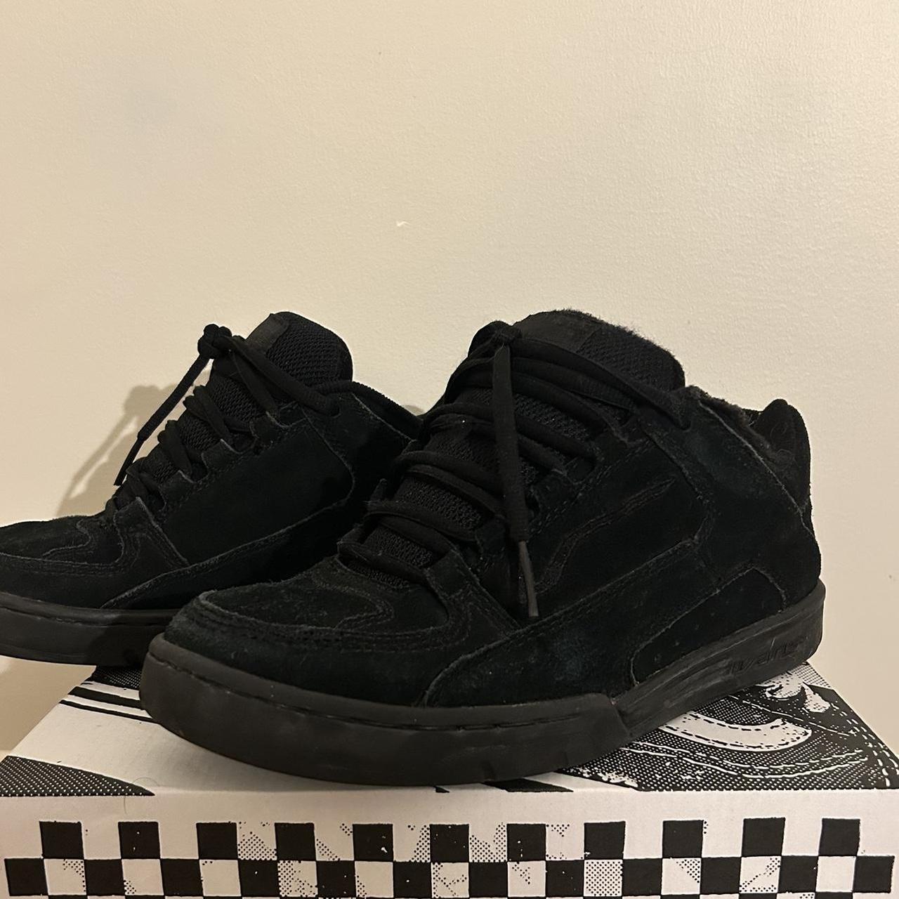 VINTAGE VANS “CAMACHO”. US size 10. Black suede... - Depop