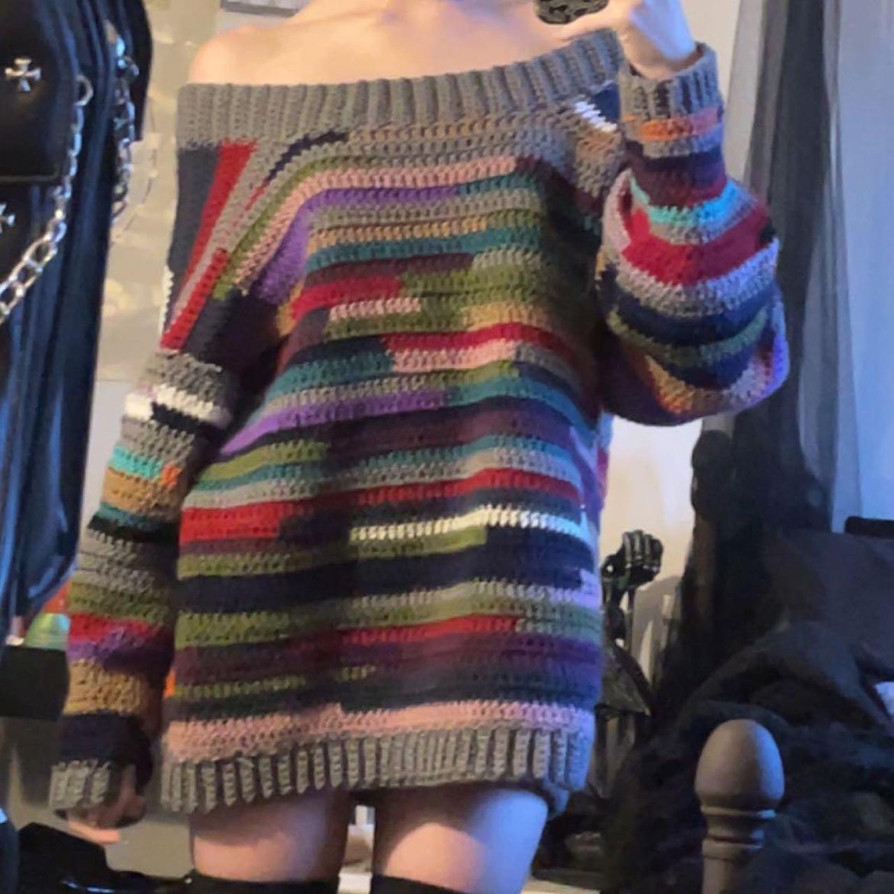 A scrap sweater custom slot for @dumpbody Do not... - Depop