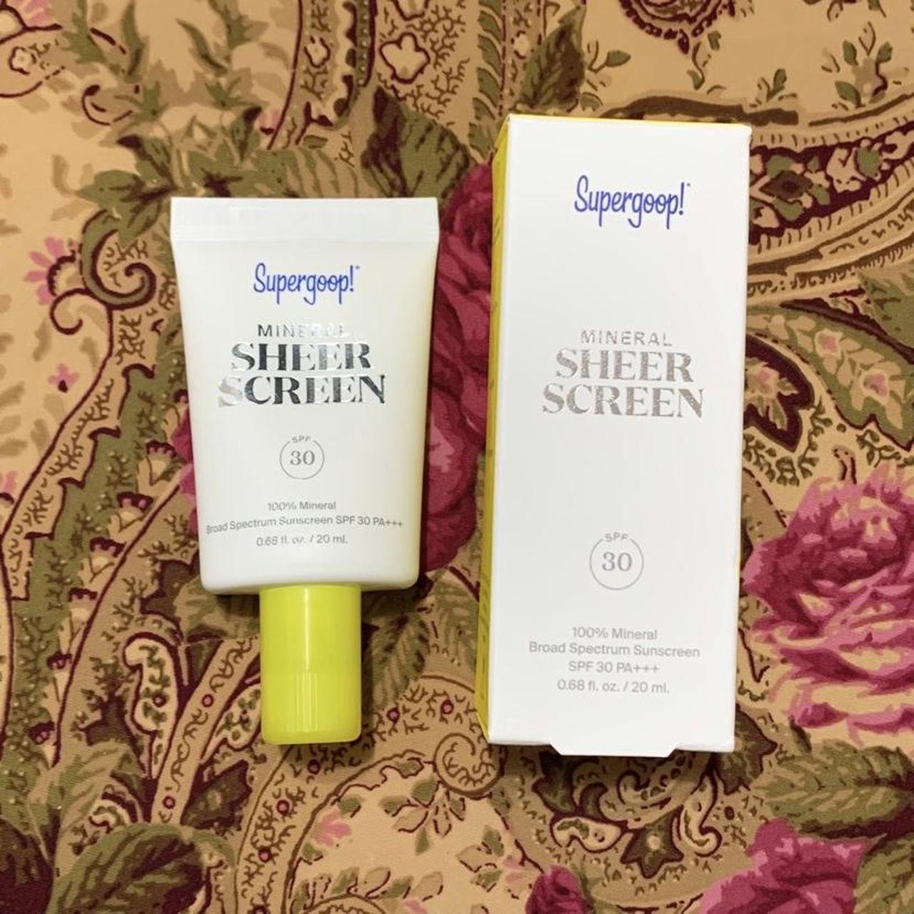 NEW Supergoop! Mineral Sheer Screen 100% Mineral... - Depop