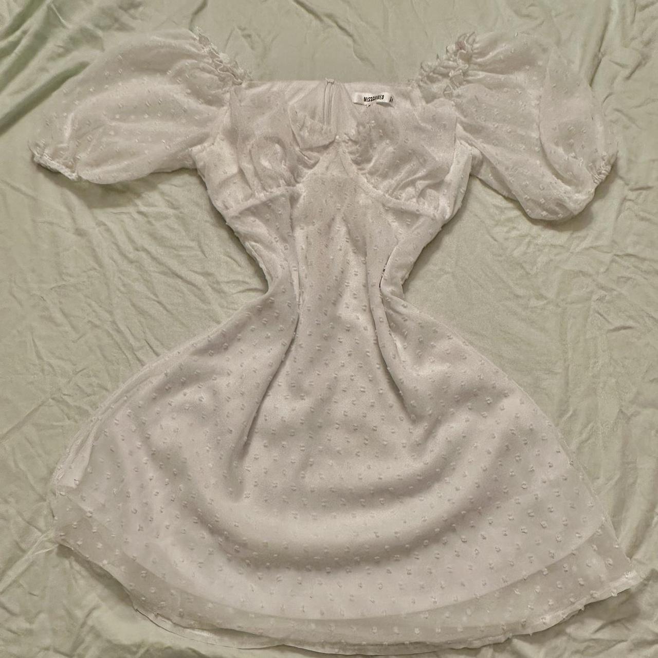 super cute mini coquette dress from missguided!... - Depop