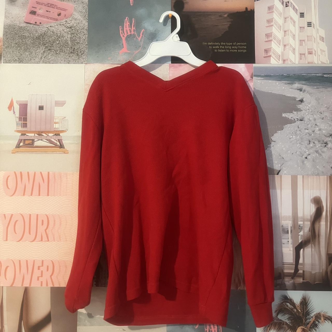 large red sweater - Depop