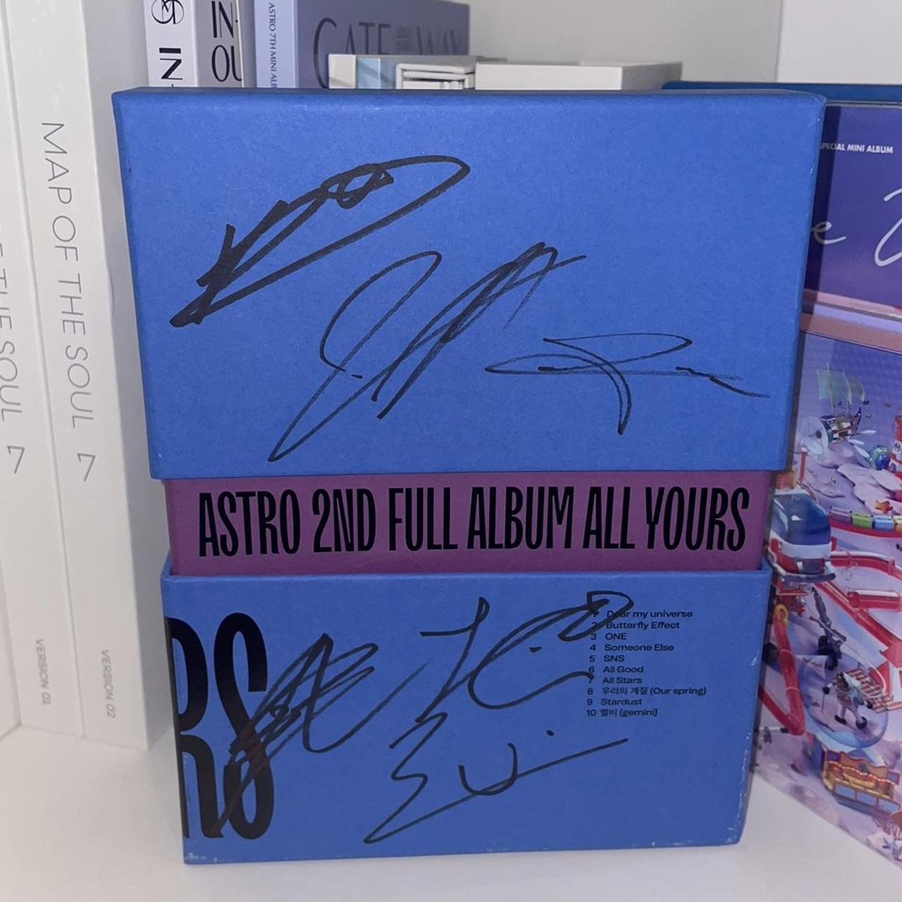 -all yours astro signed album -bought directly from... - Depop