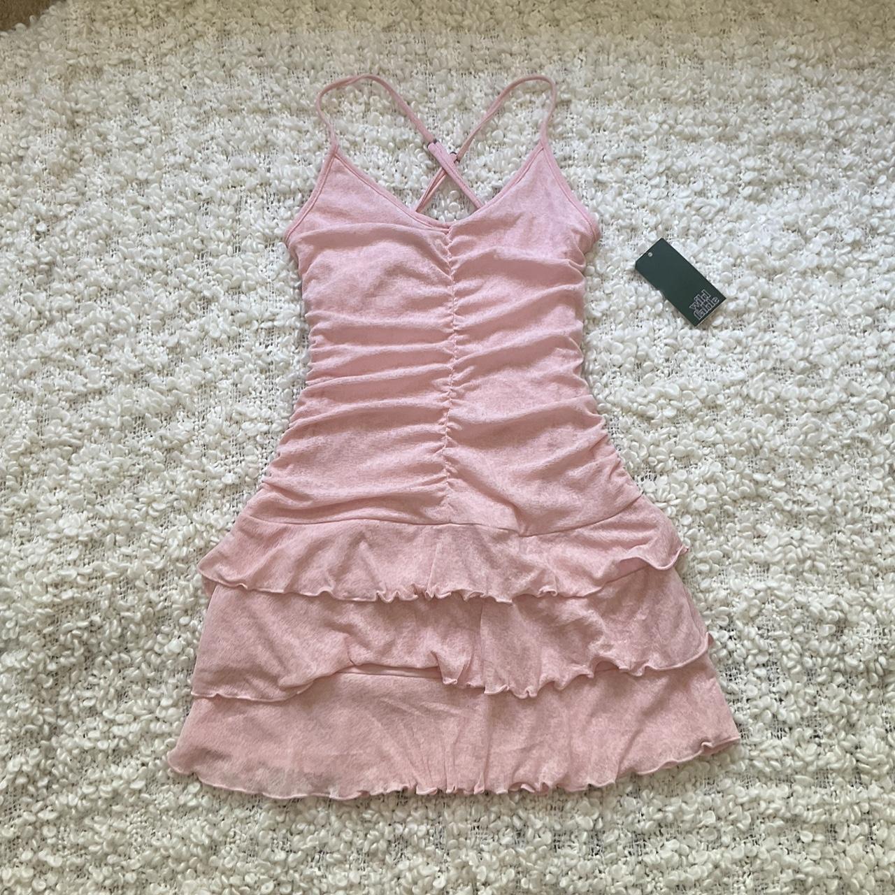 Coquette ruffle dress from target nwt super... - Depop