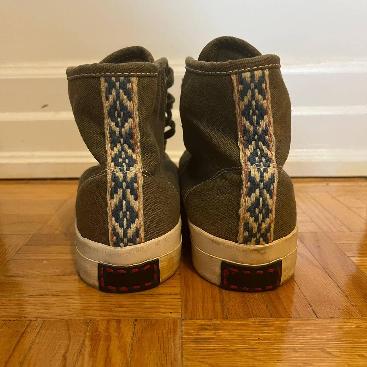 Visvim Skagway Hi Green Olive color Size 8 Womens No... - Depop