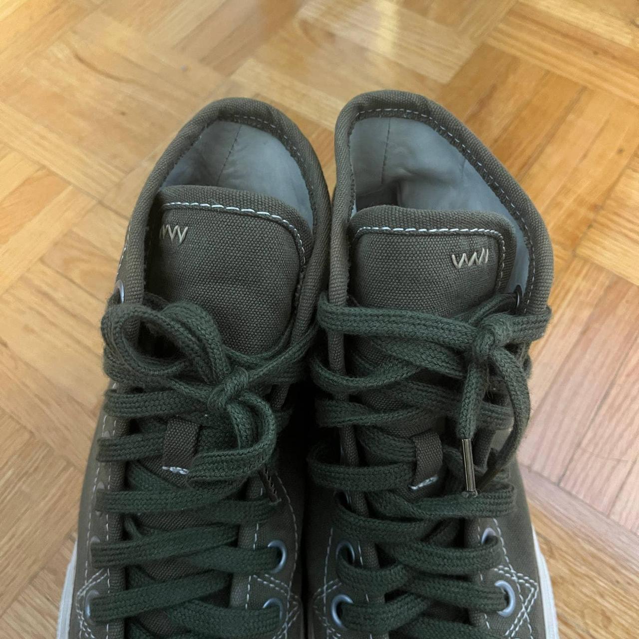 Visvim Skagway Hi Green Olive color Size 8 Womens No... - Depop