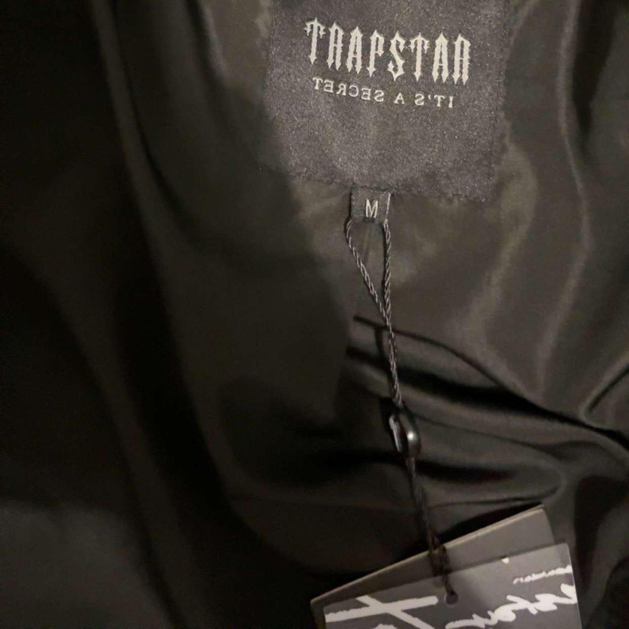 Black men’s trapstar coat Comes with original tags... - Depop