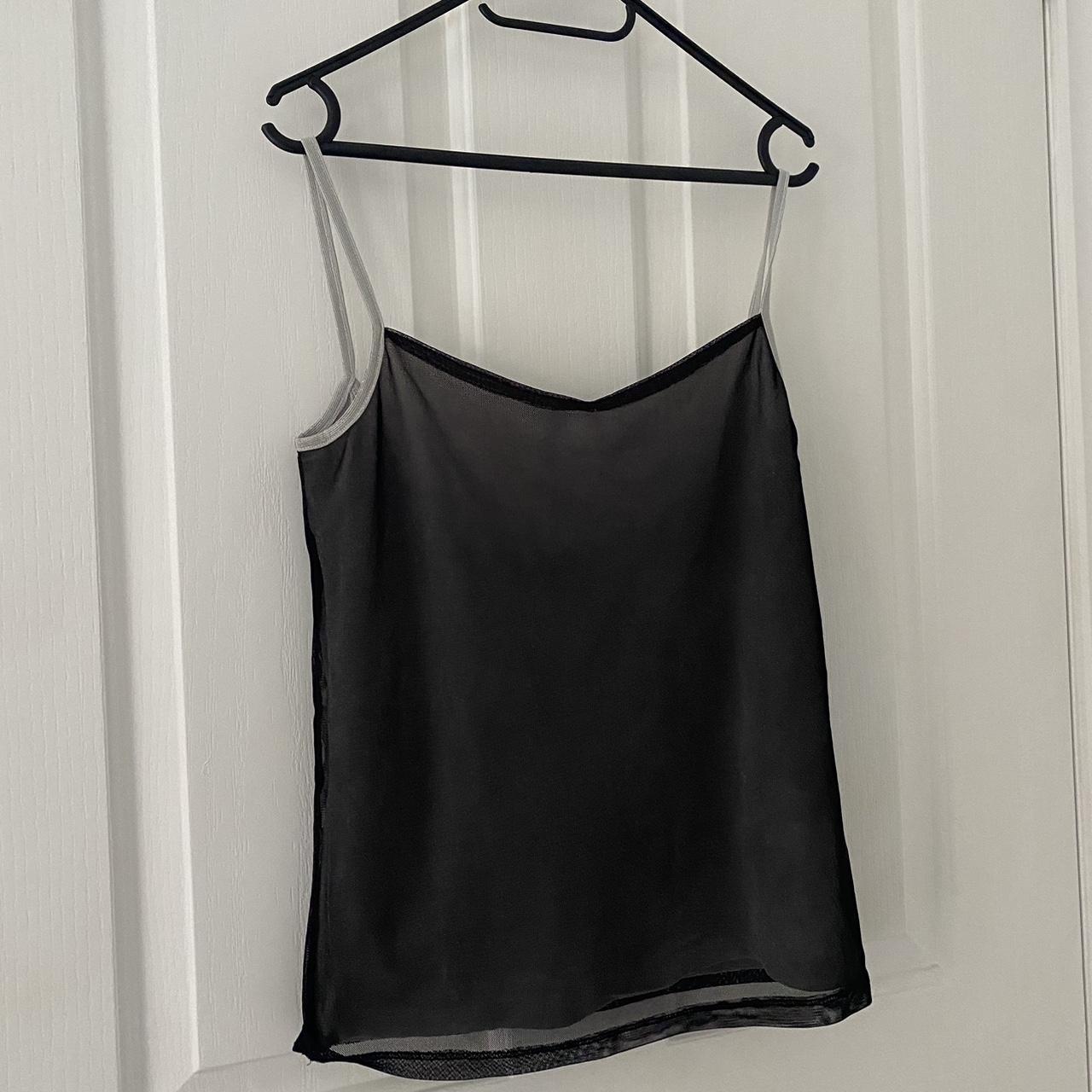 Vintage Calvin Klein sparkly mesh top 🪩 - labeled... - Depop