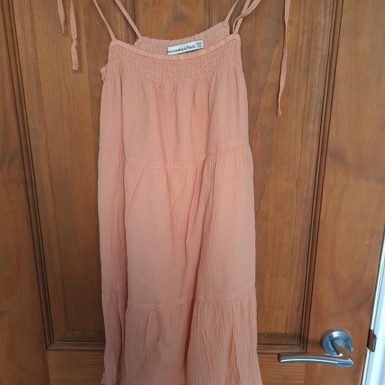 Abercrombie and fitch peach colour beach... - Depop
