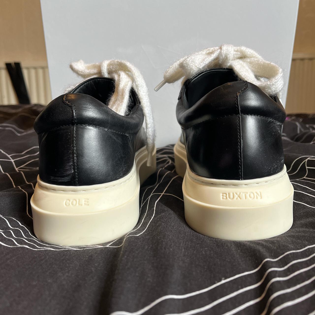 Cole Buxton the Wilson sneaker in vintage black.... - Depop