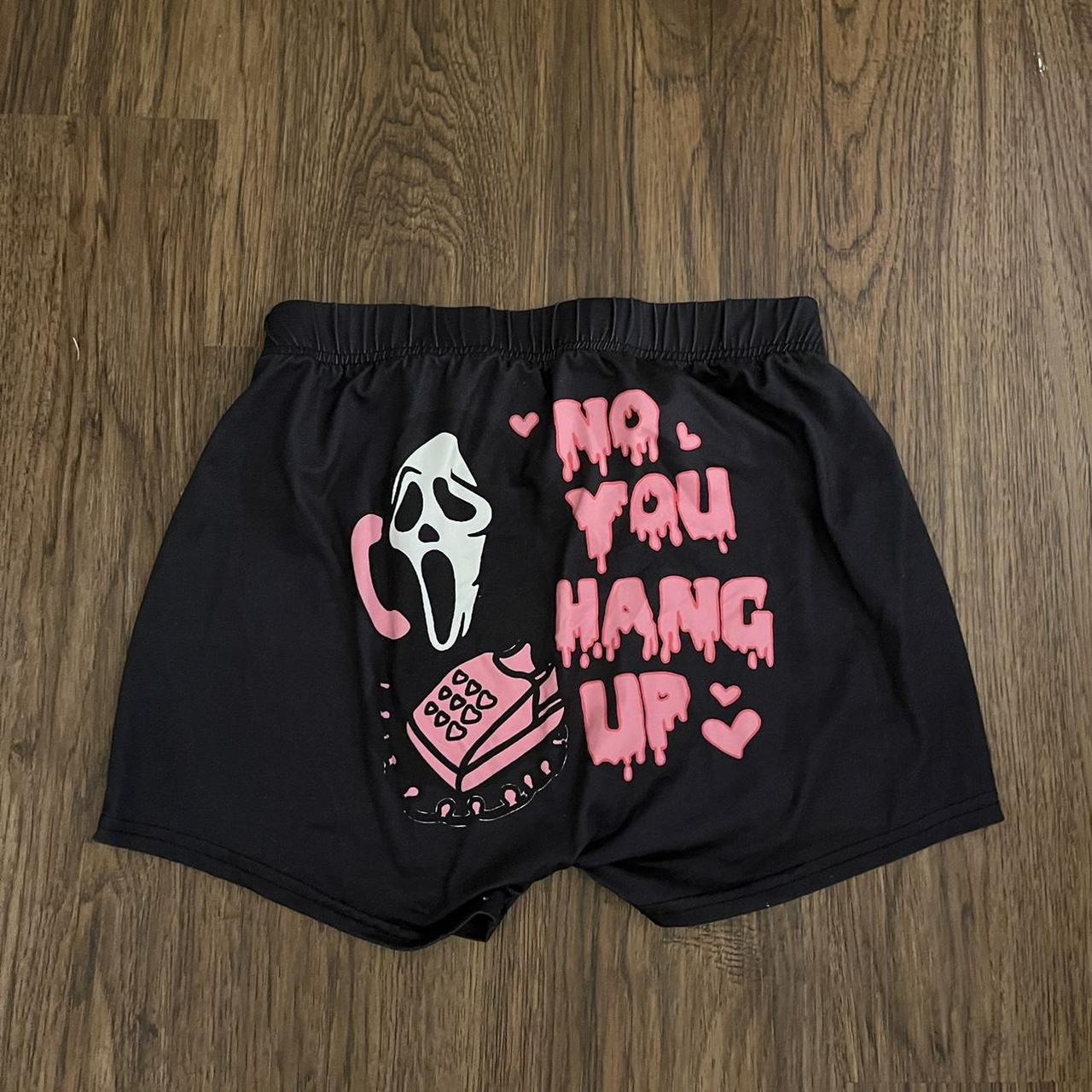 Women’s Ghostface Shorts - Depop
