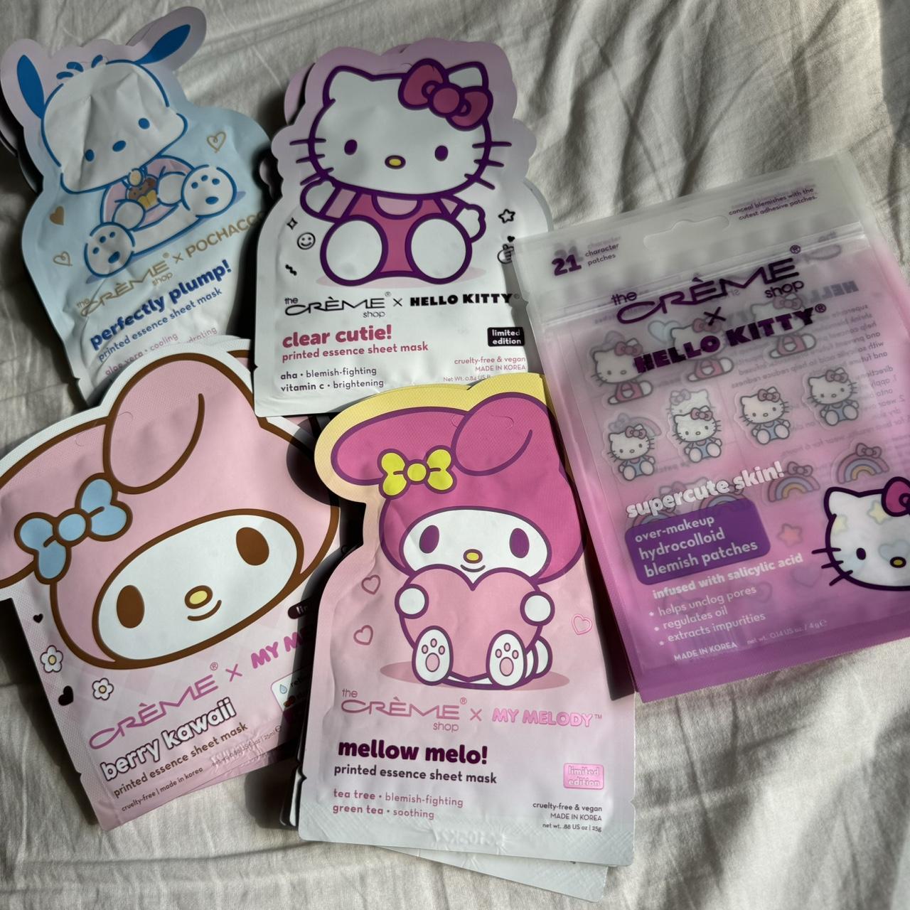 Sanrio Face Masks Hello Kitty Face Masks The Creme... | Depop