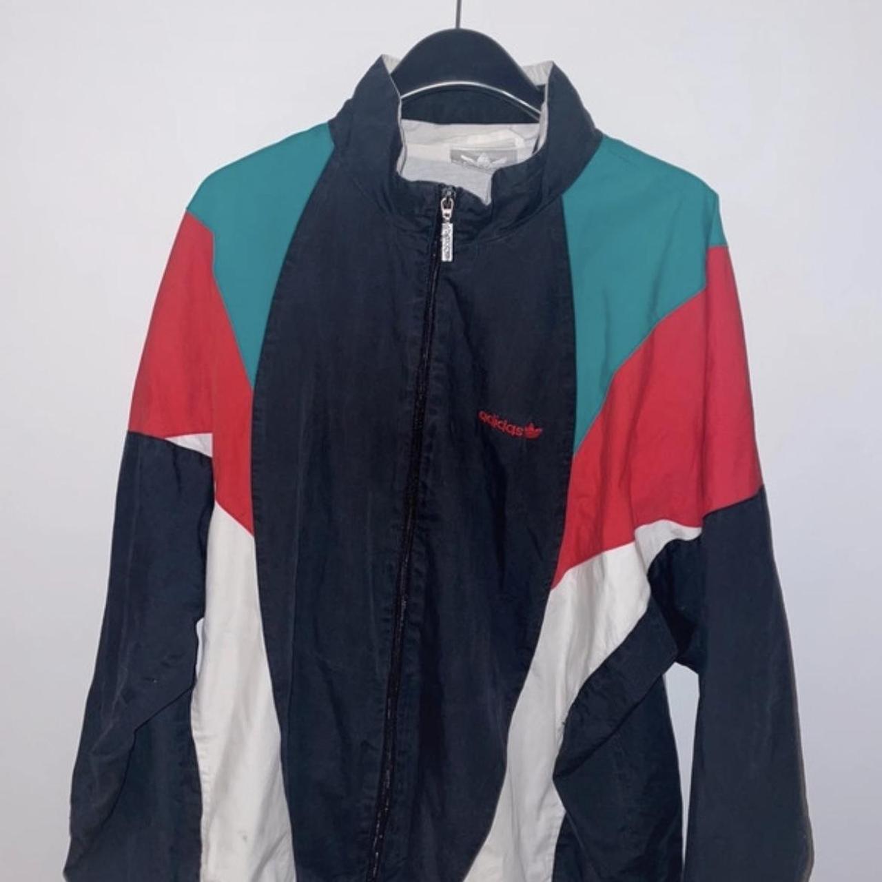 Rare Adidas 90s Shell Jacket/Wind breaker Great... - Depop