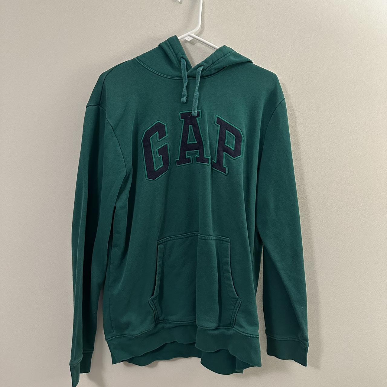 Dark green Gap hoodie - Depop