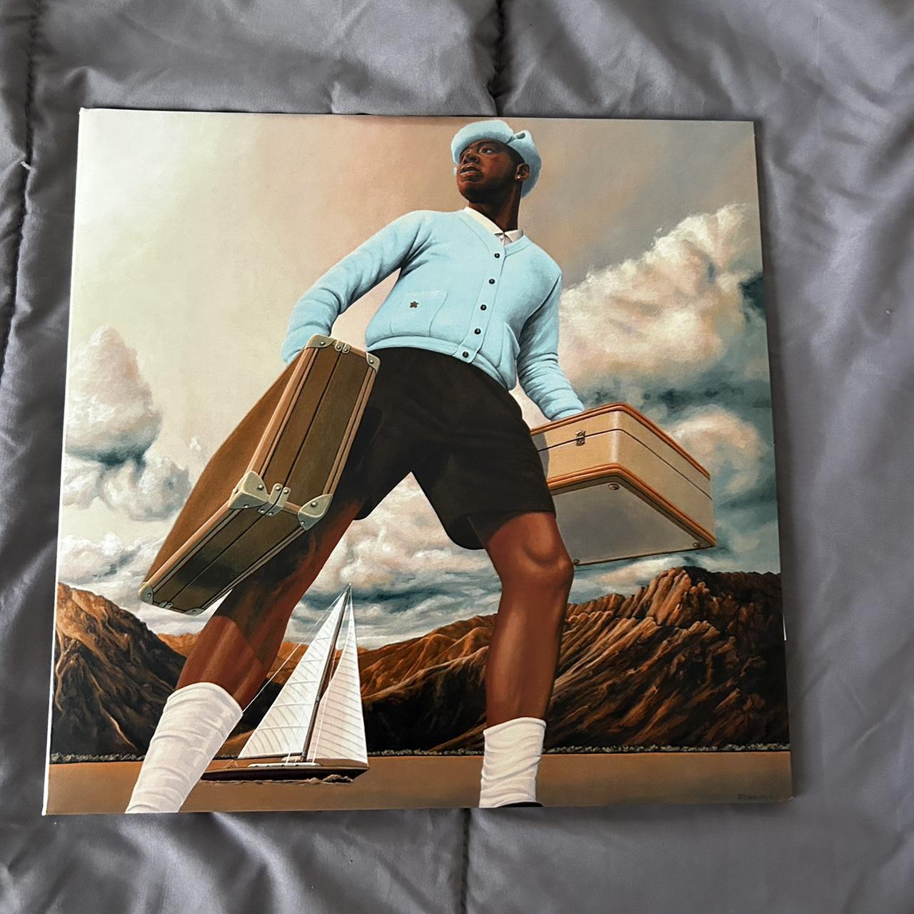 tyler the creator cmifygl vinyl! bit of denting in... - Depop