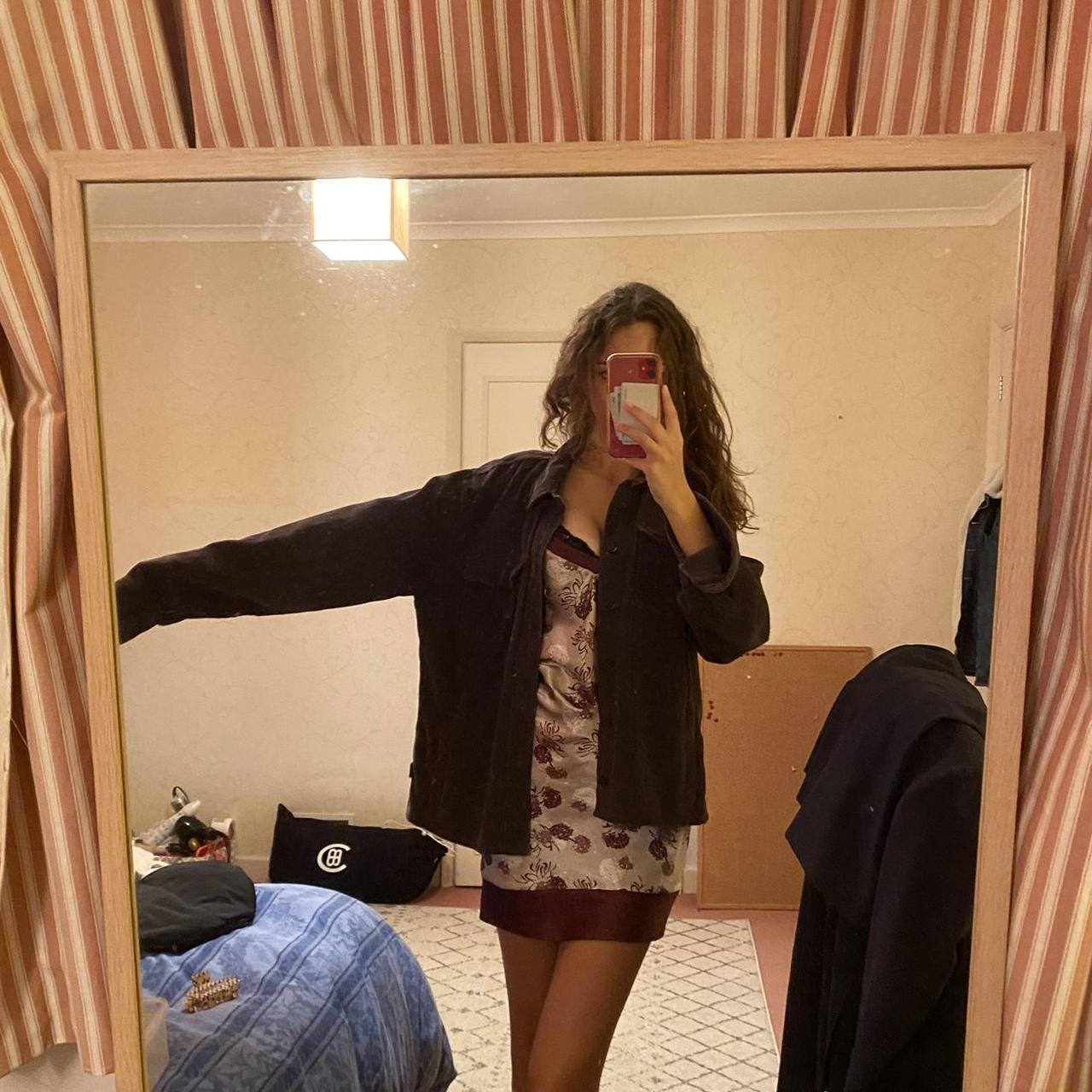 brown corduroy jacket - Depop