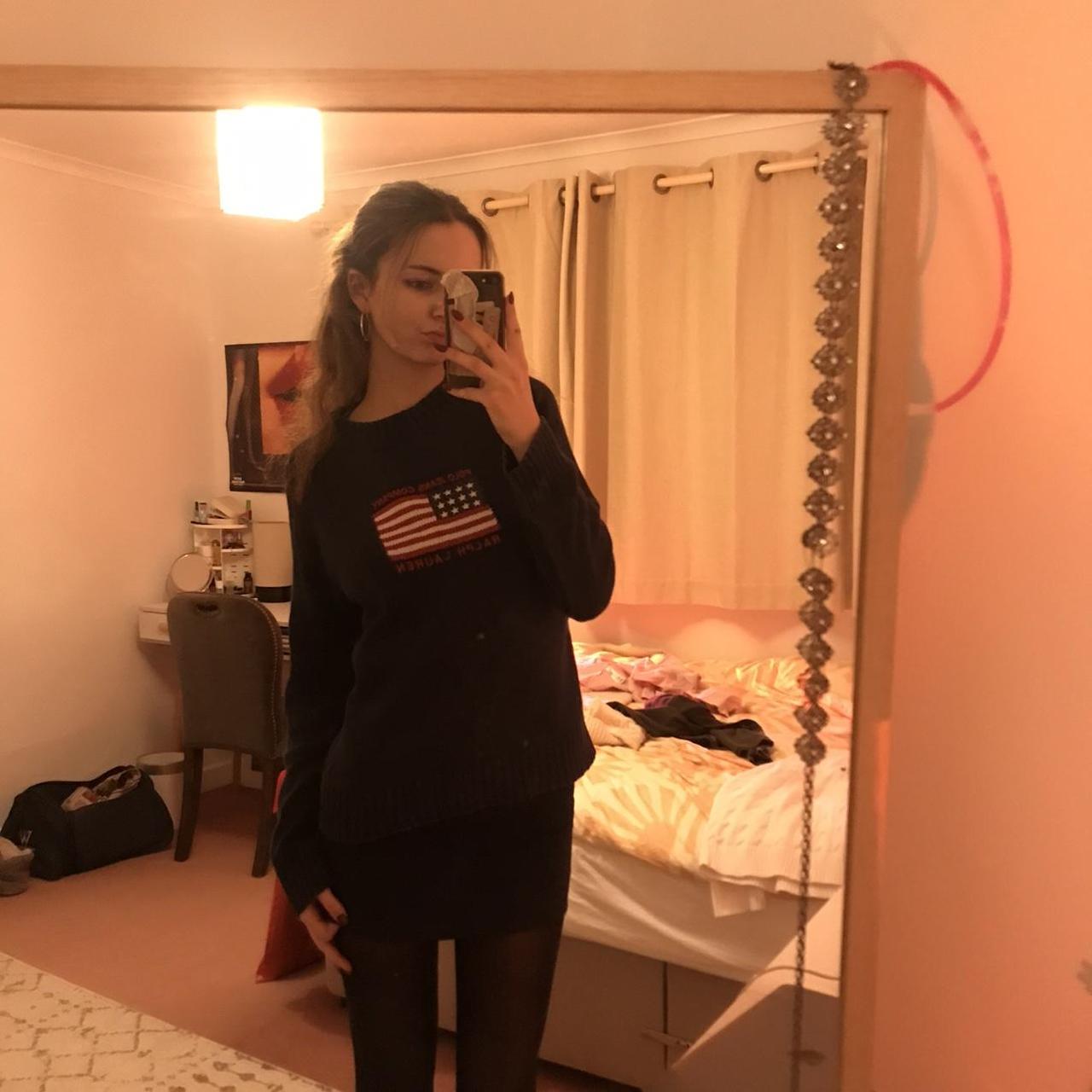 Vintage Ralph Lauren American flag jumper - Depop