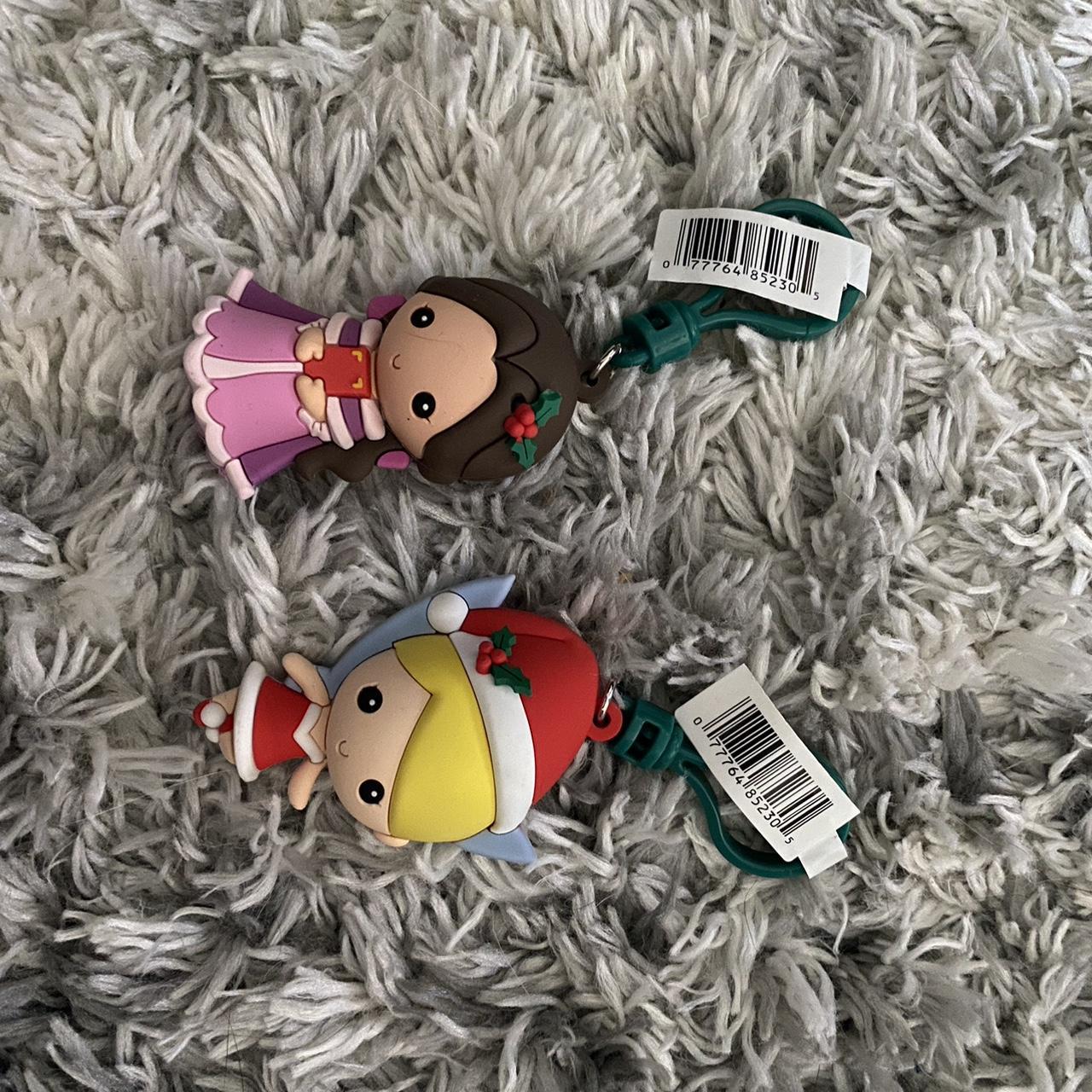 Disney Holiday Keychain Lot of 2 Includes: Belle... - Depop