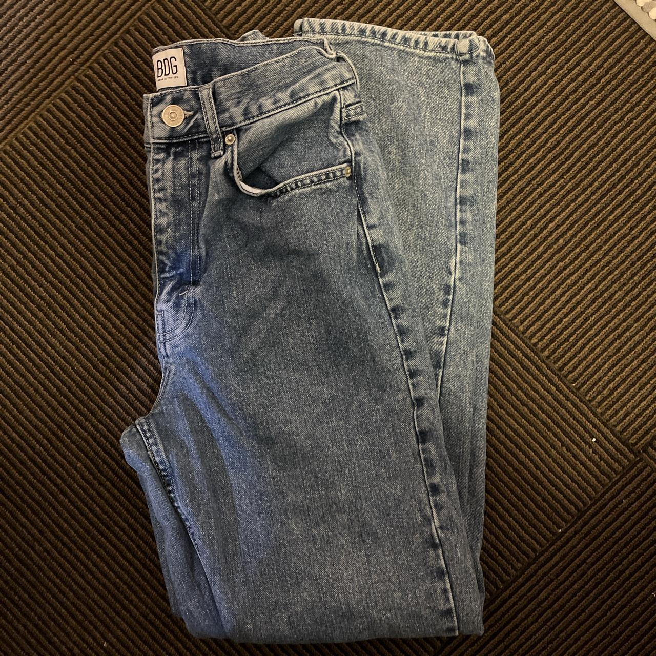 urban outfitters bdg high rise baggy jeans -size... - Depop