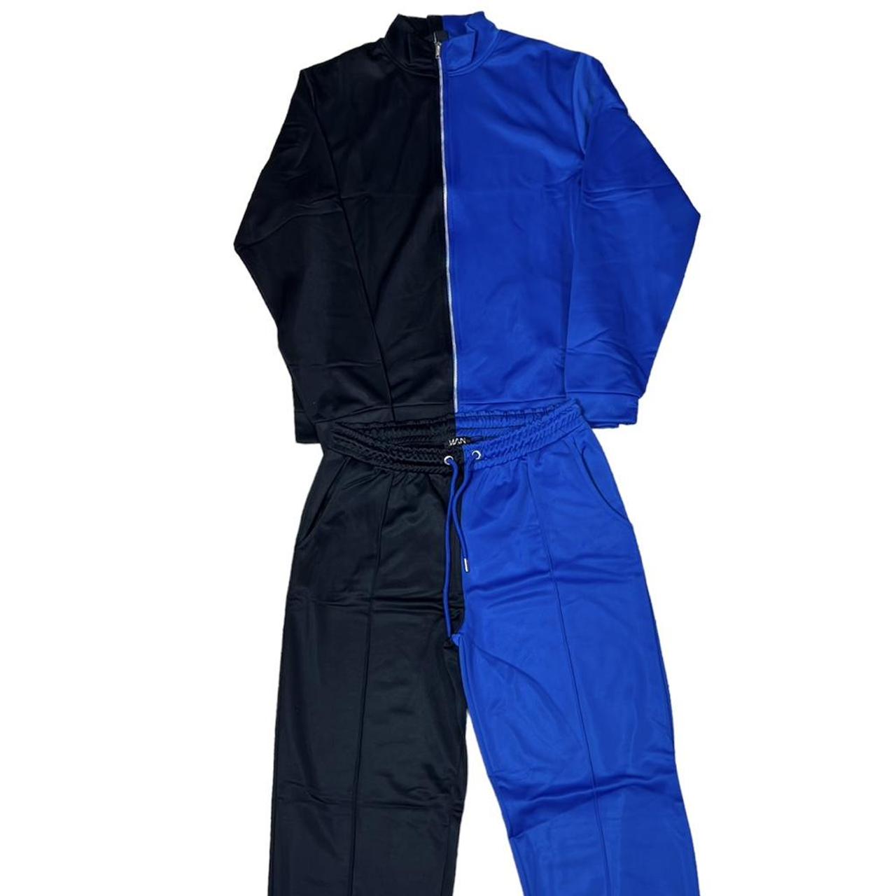 Man official 2 tone track suit #tracksuit... - Depop