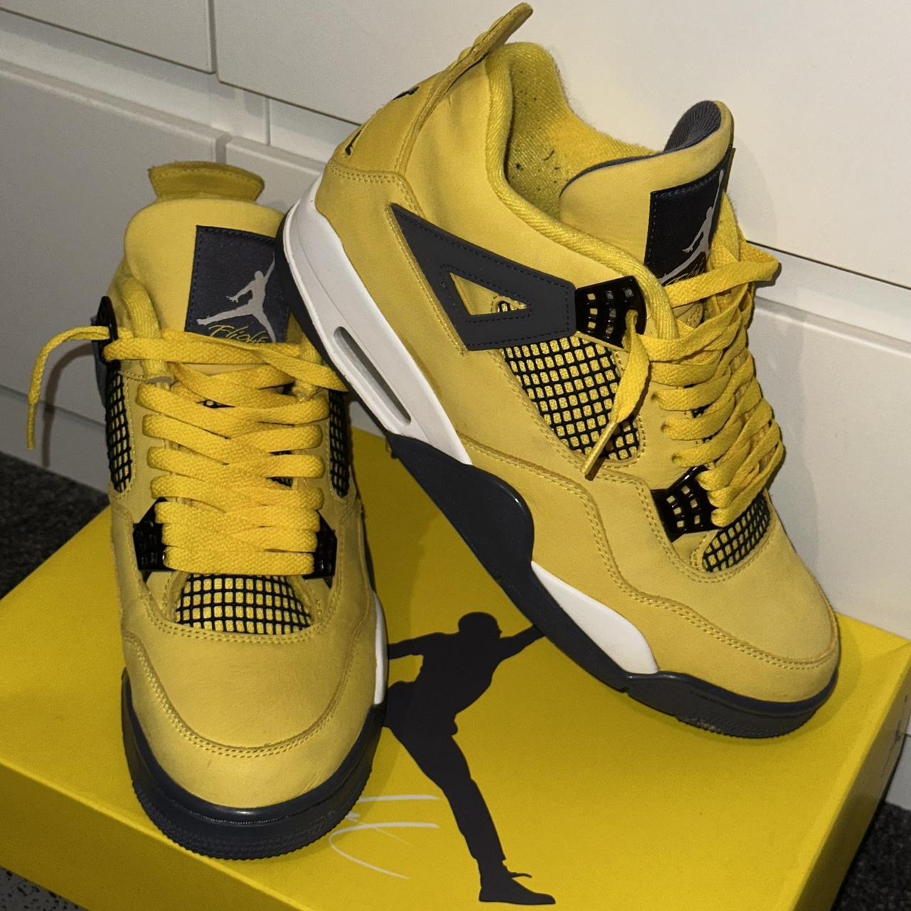 Jordan 4 Retro Lighting #jordans #jordan4 #retro... | Depop