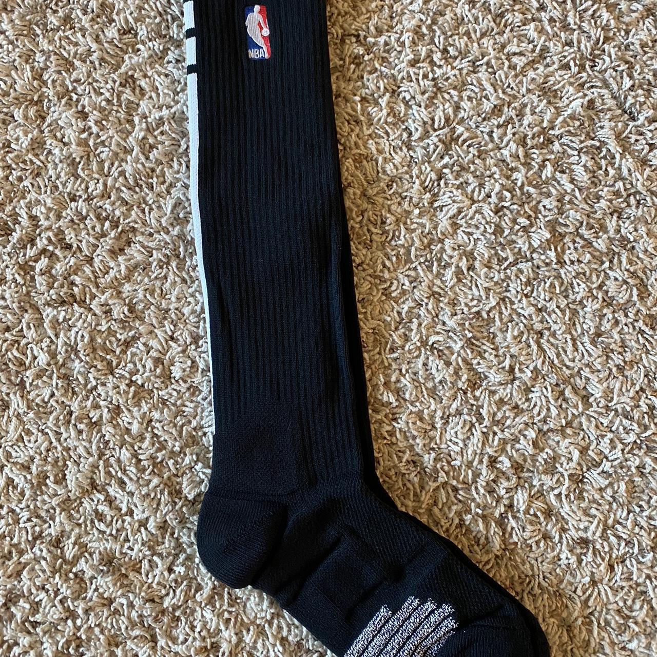 Nike NBA Authentics Socks Quick Grip L Black Player... - Depop