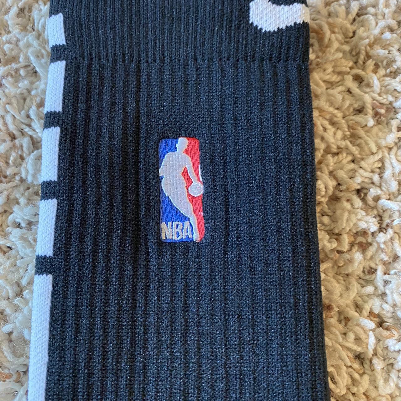 Nike NBA Authentics Socks Quick Grip L Black Player... - Depop