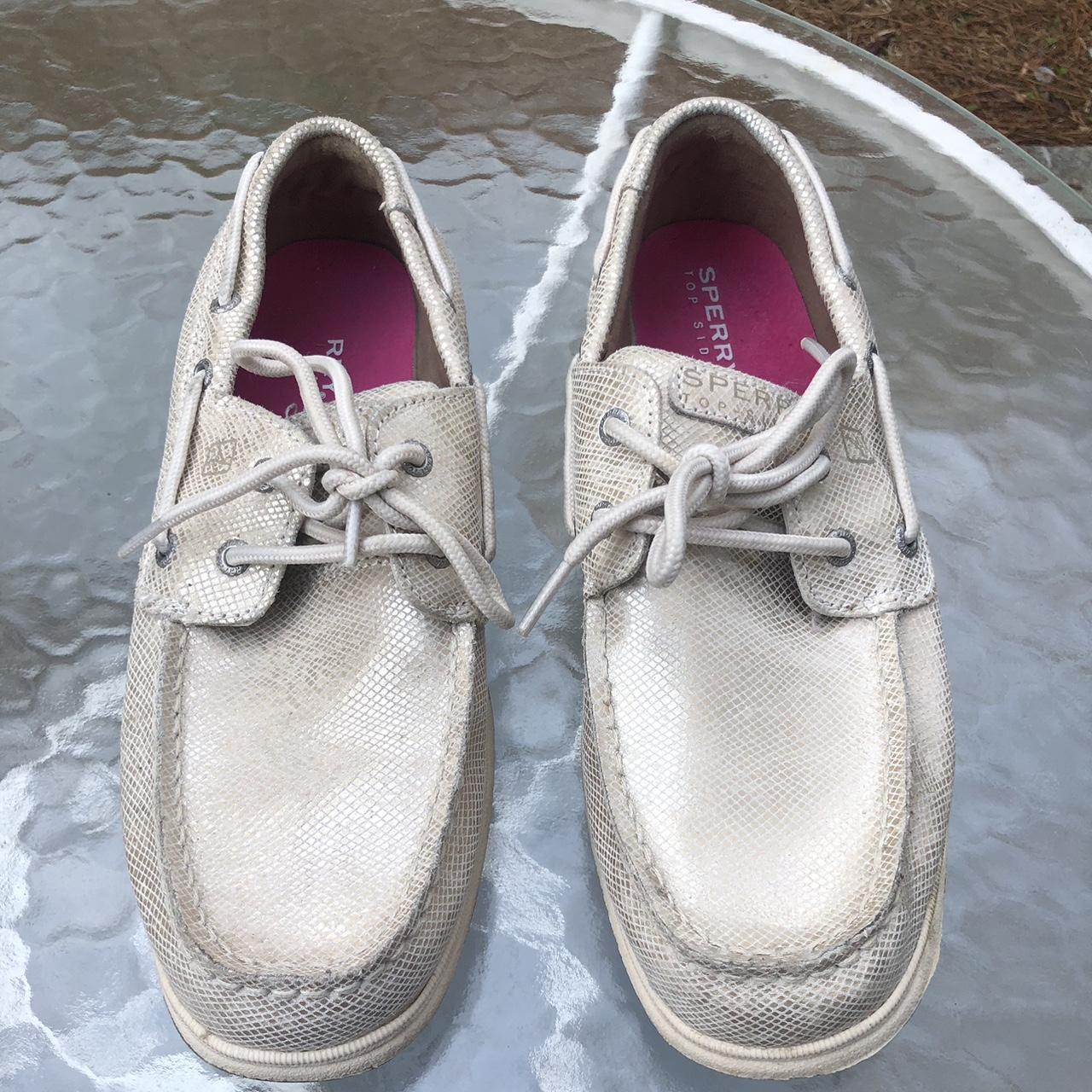 Girls Sperry Intrepid Topsider Boat Shoes... - Depop