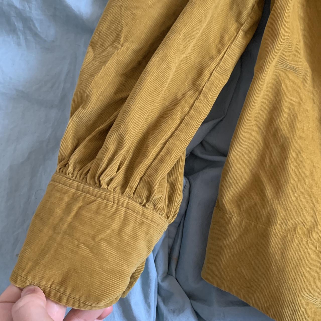 TOAST mustard needle cord shirt. Three very small... - Depop