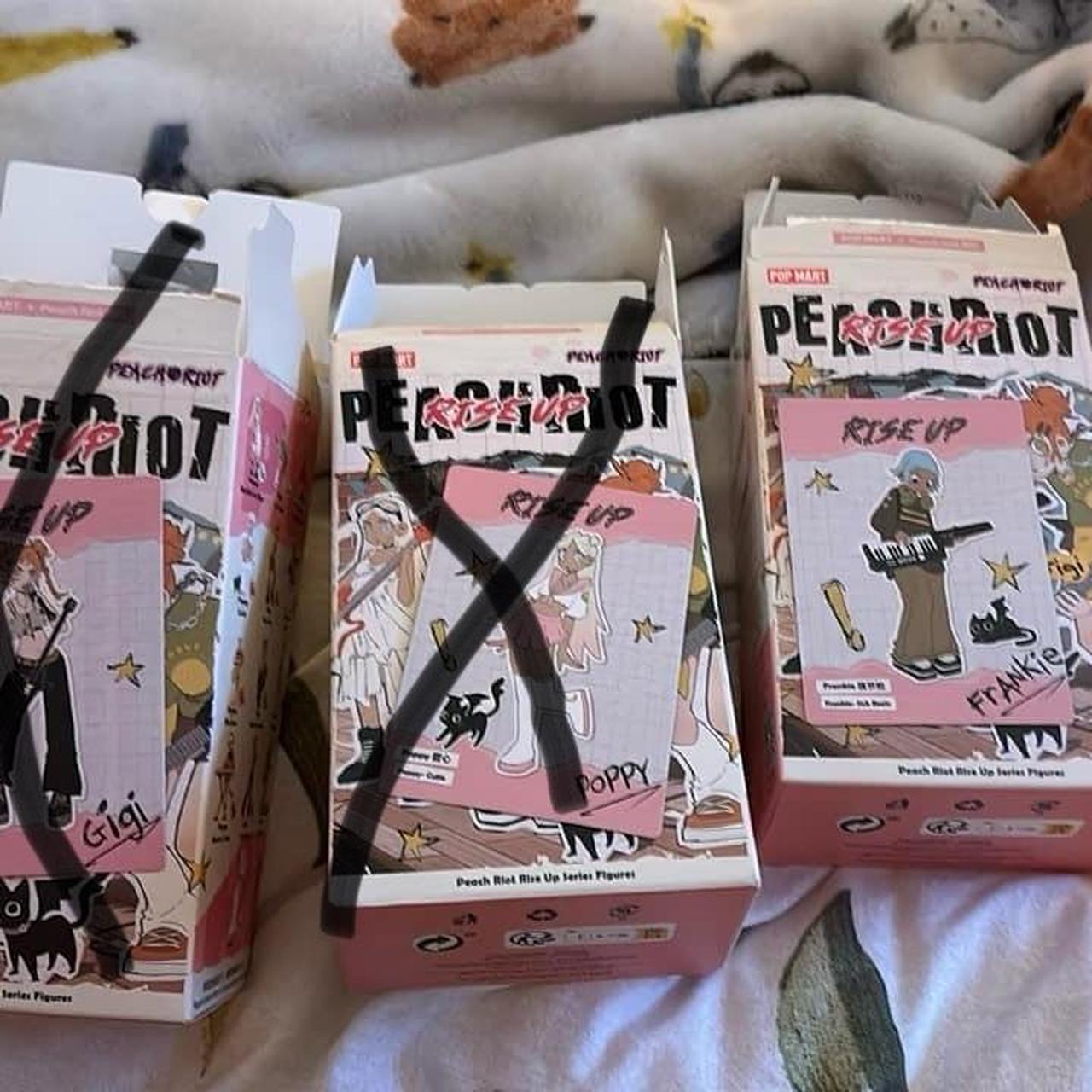 Popmart Peach Riot Rise Up! Gigi the singer $28 SOLD... - Depop