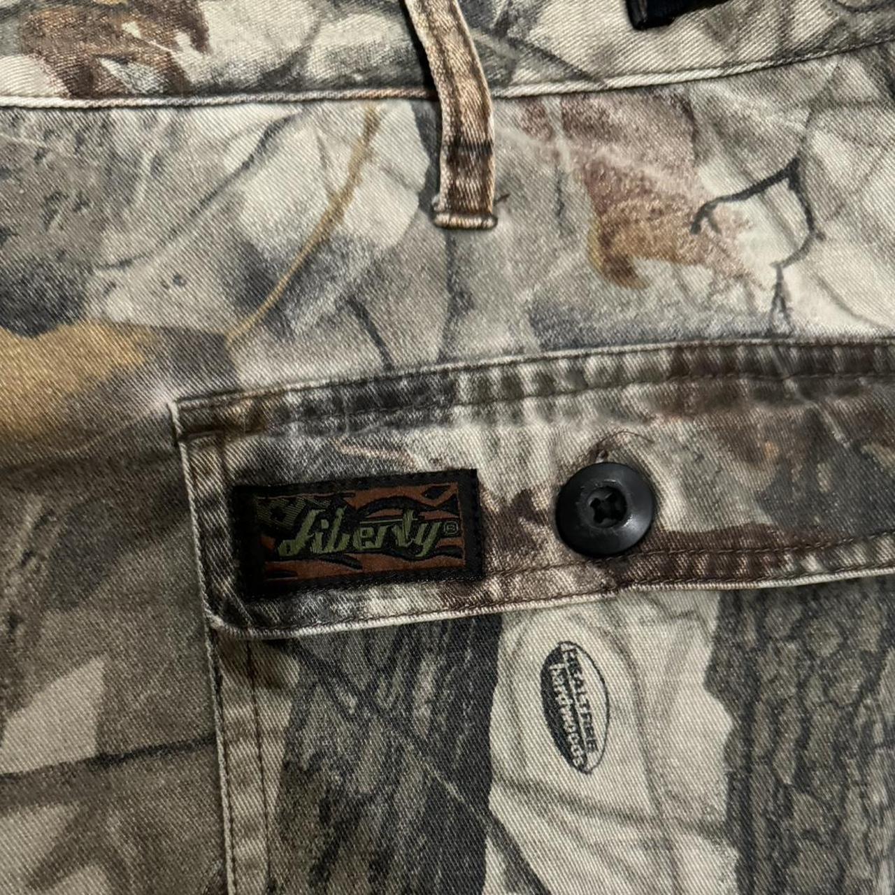 VINTAGE baggy camo REALTREE X LIBERTY cargo pants... - Depop
