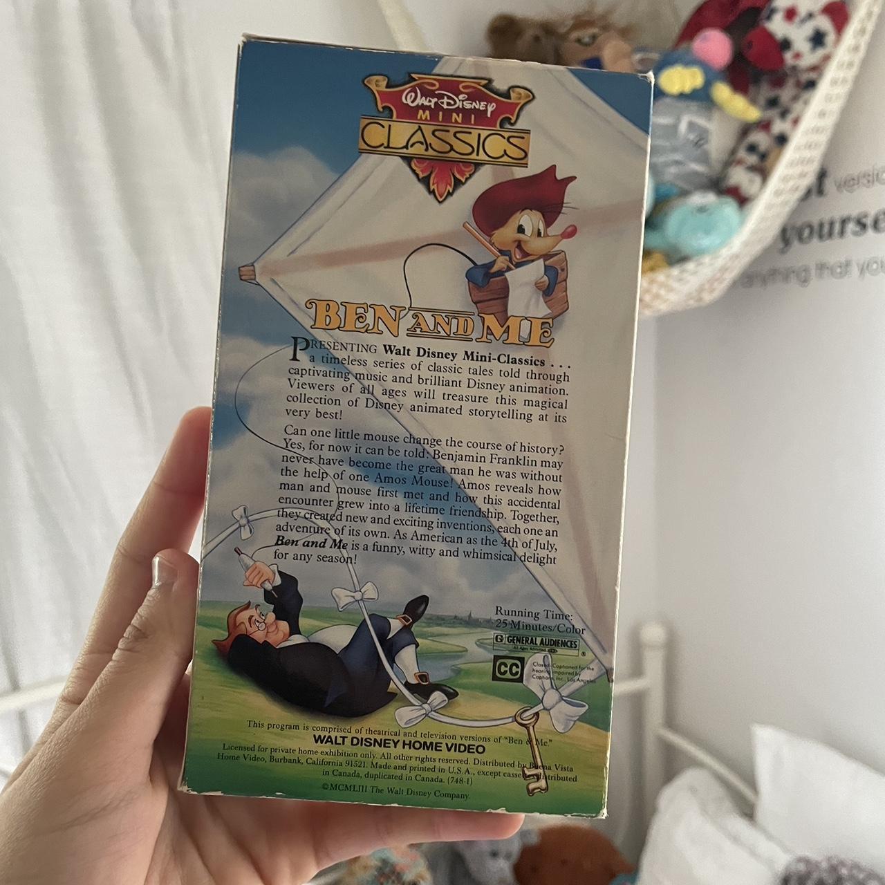 Ben and Me Disney VHS Tape ₊˚⊹ ★ •Item Description:... - Depop