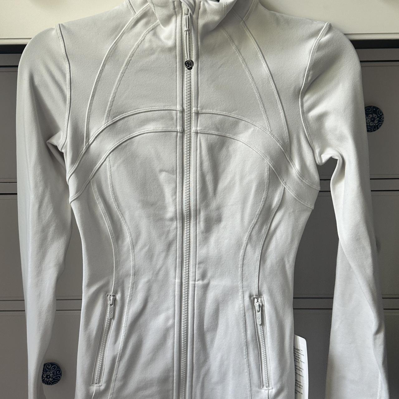 Lululemon Define Jacket Color: Bone - Depop