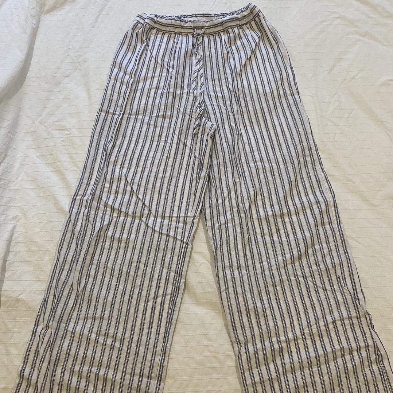 Glasson’s striped pants 💙 never worn! - Depop