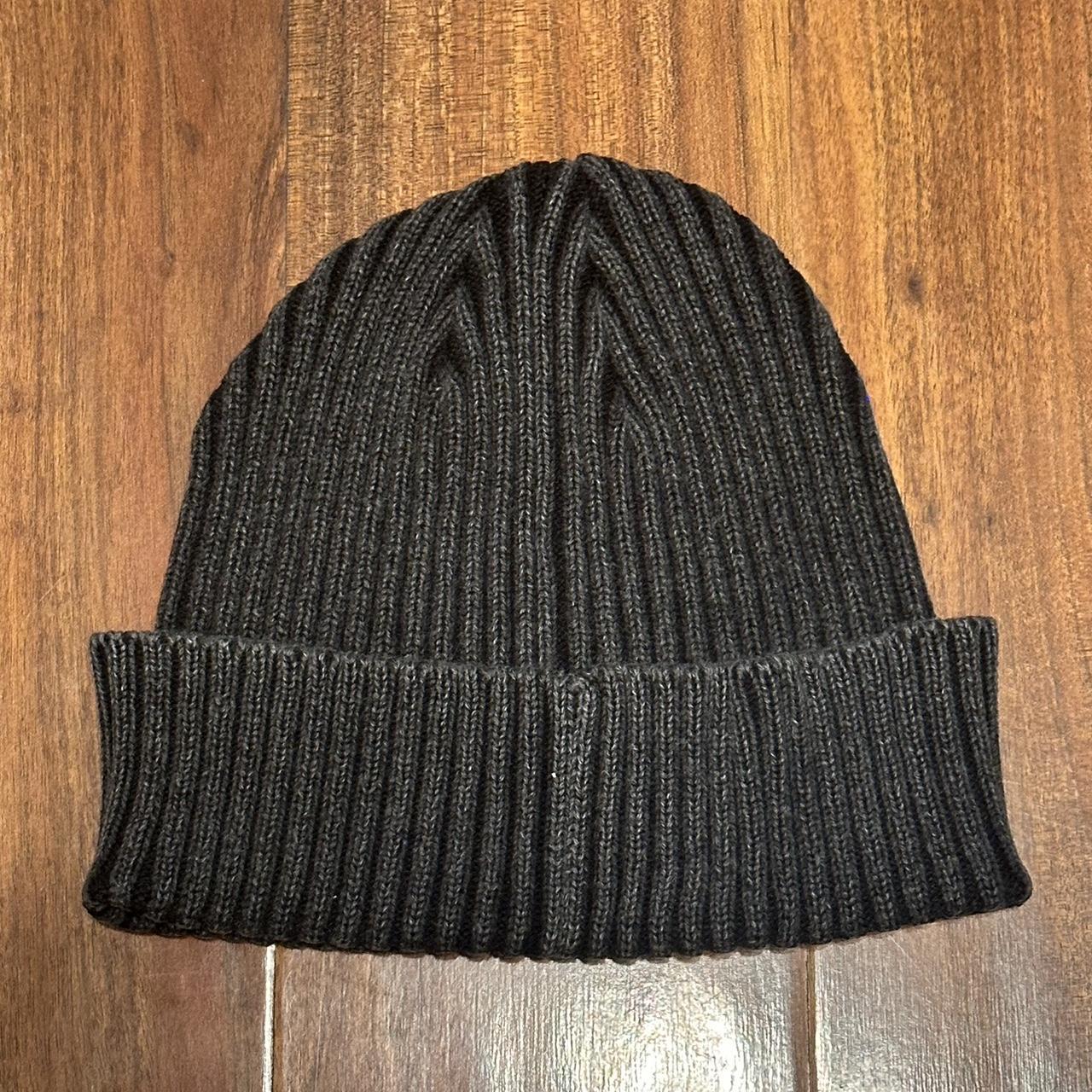 FTP denim dye logo logo beanie black OS brand... - Depop