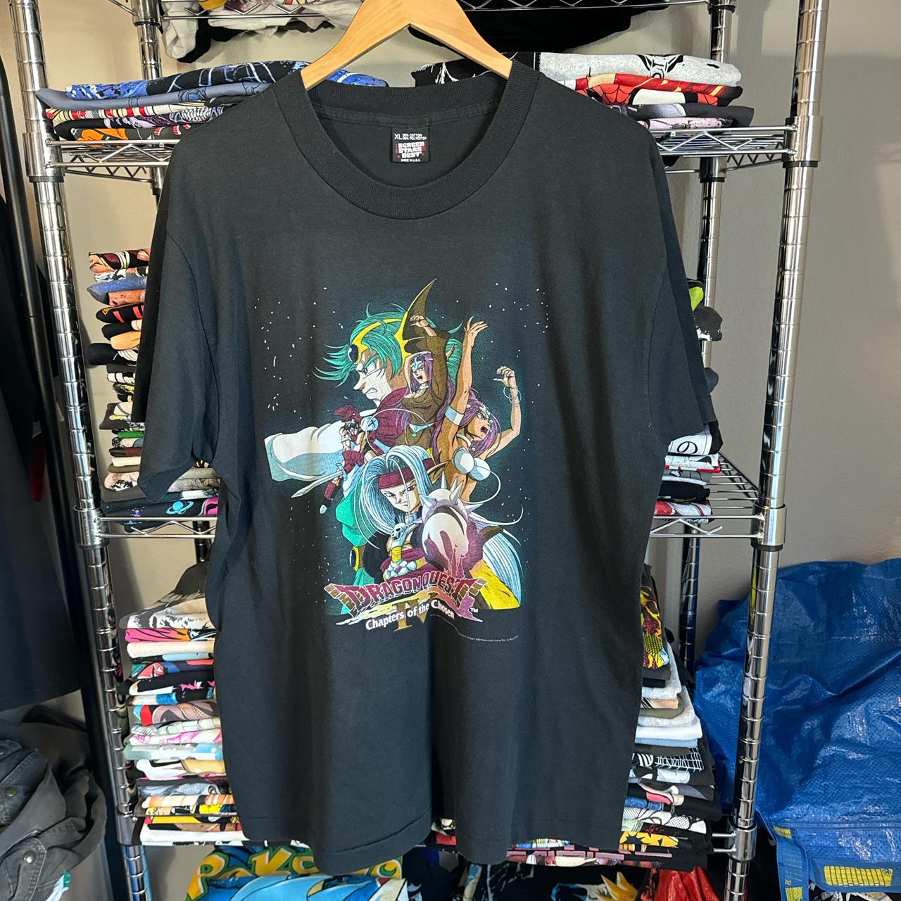 Dragon quest anime game shirt Sz: X-Large 23 pit to... - Depop